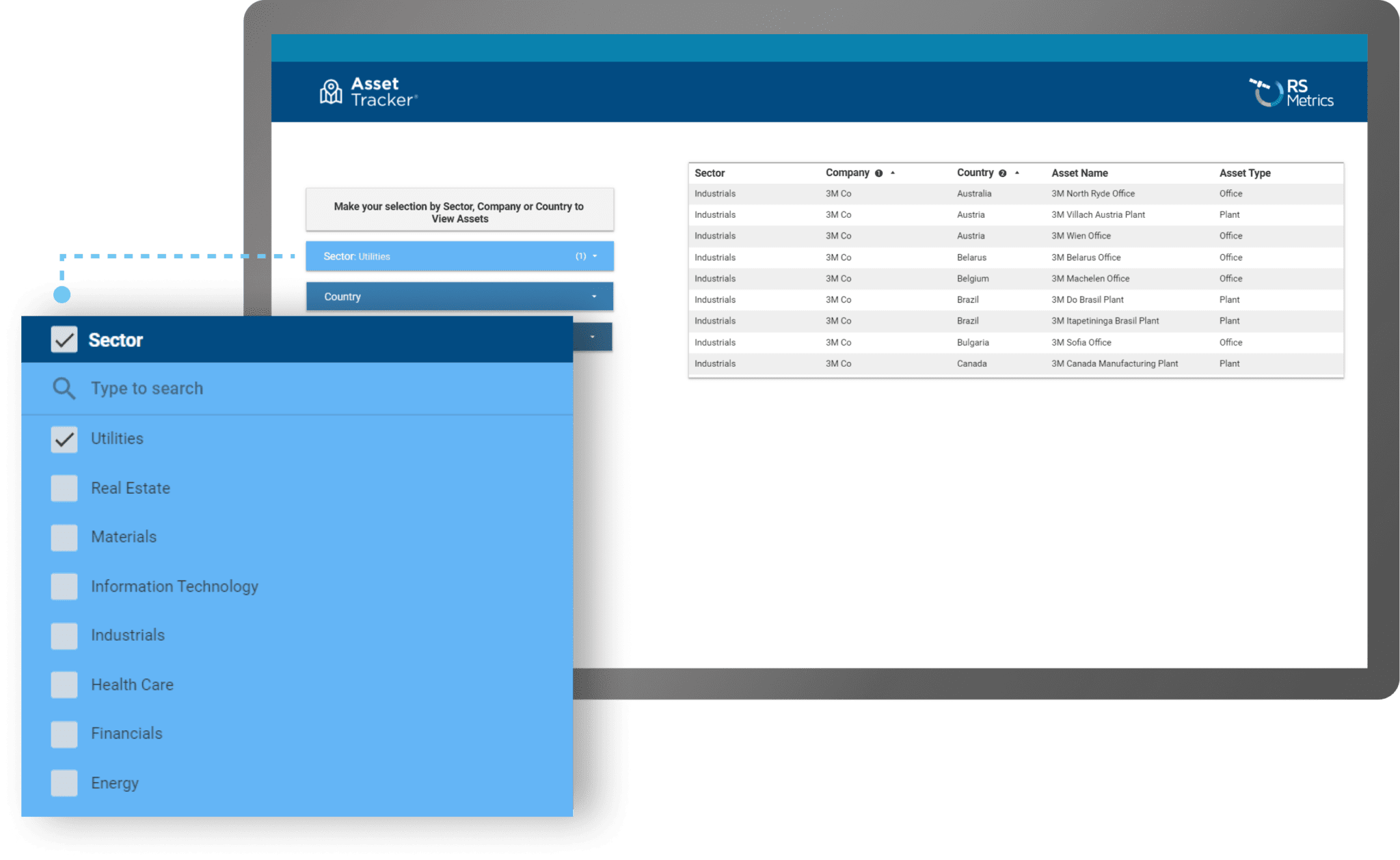 AssetTracker - RS Metrics